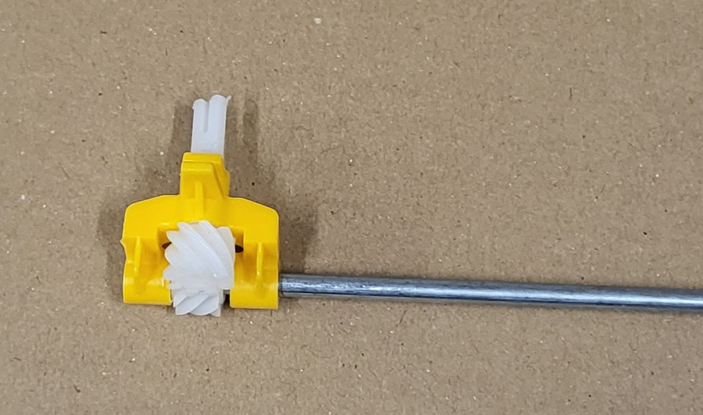 Left Defender Control Rod w/Gear- STIGA Table Soccer Games – ManCave Games