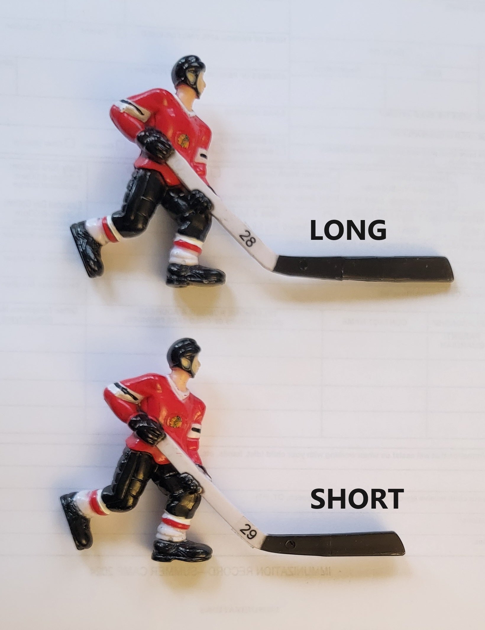 Short Stick Player - Chicago Blackhawks (ManCave 40"/45") – ManCave Games
