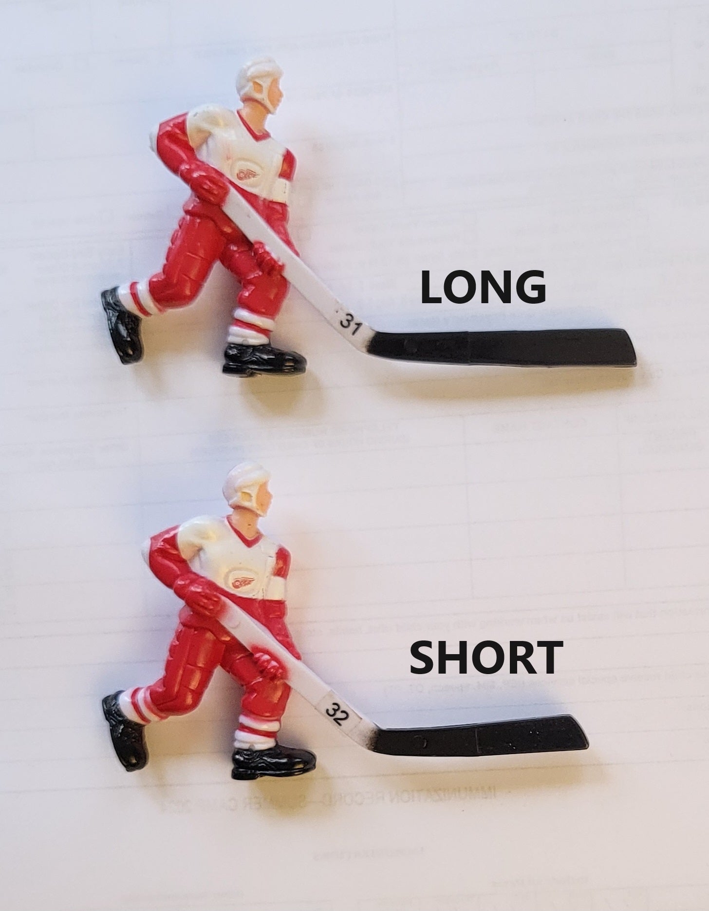 Short Stick Player - Detroit Red Wings (ManCave 40"/45") – ManCave Games
