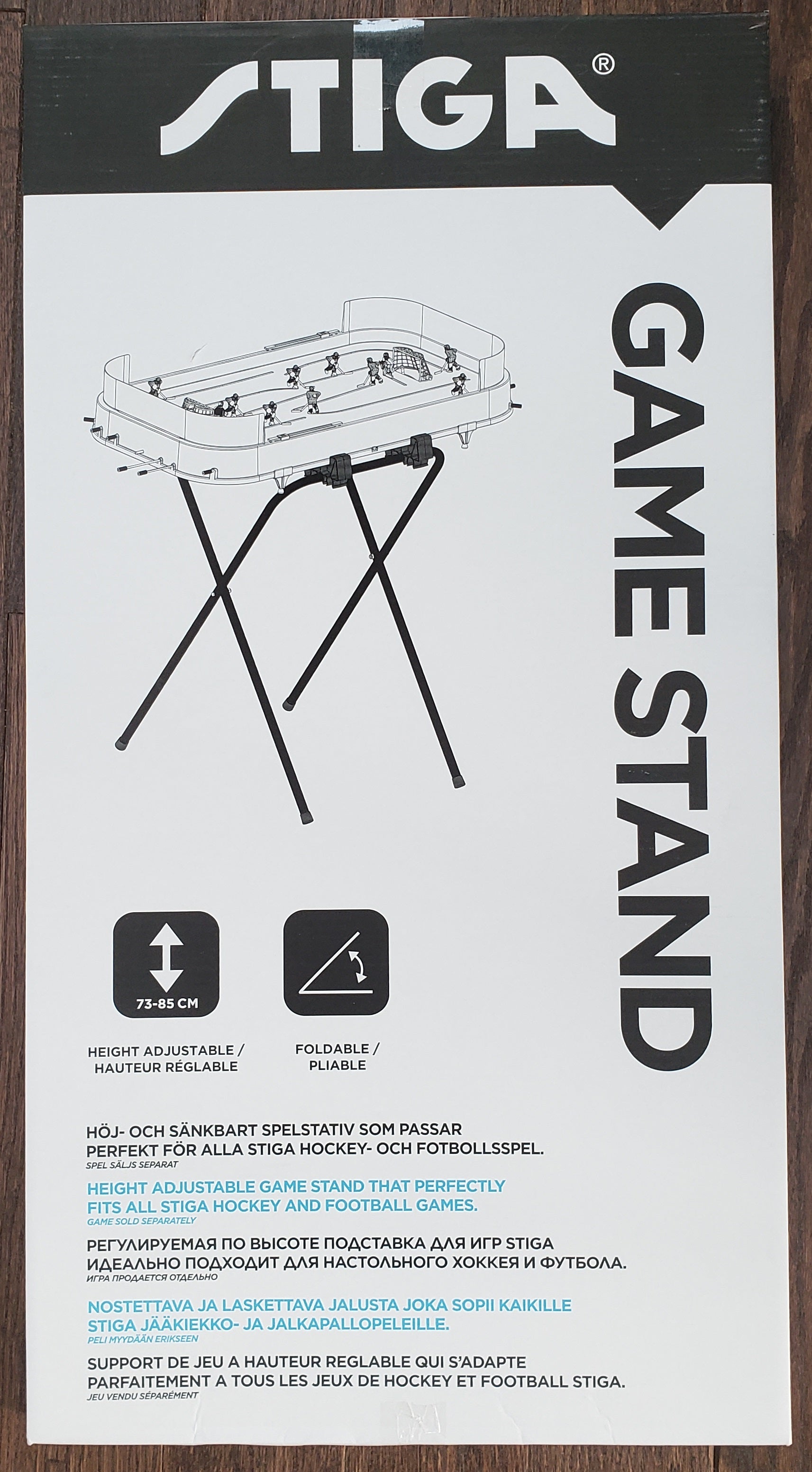 STIGA Bundle - NHL 3T Table Hockey & Game Stand – ManCave Games