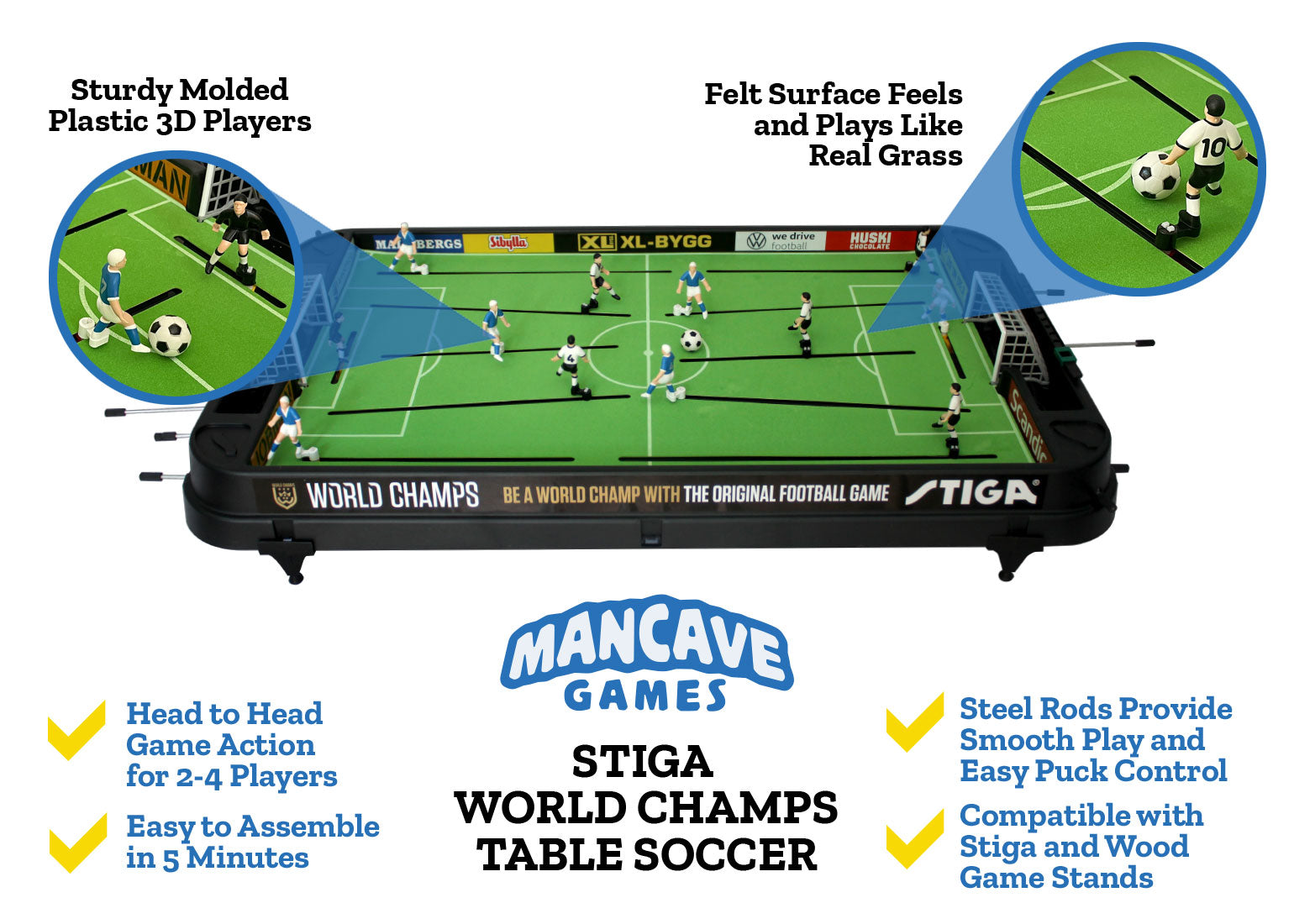 STIGA World Champs Table Soccer – ManCave Games